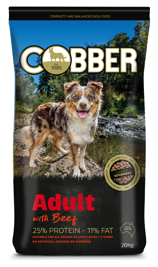 Cobber Adult With Beef Dog Food 20kg - Bush's Produce Bendigo