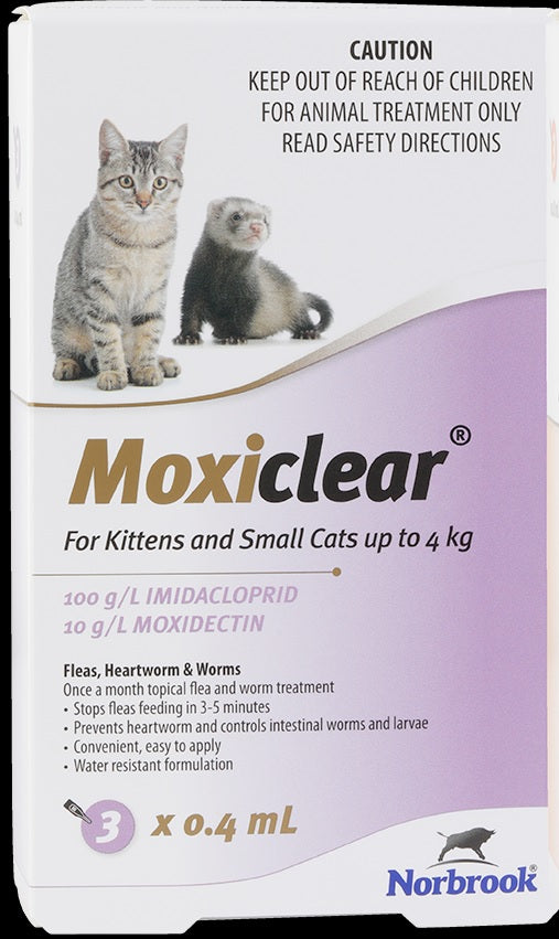 Moxiclear for Kittens & Small Cats
